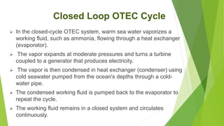 Ocean Thermal Energy Conversion | PPTX