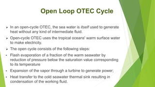 Ocean Thermal Energy Conversion | PPTX