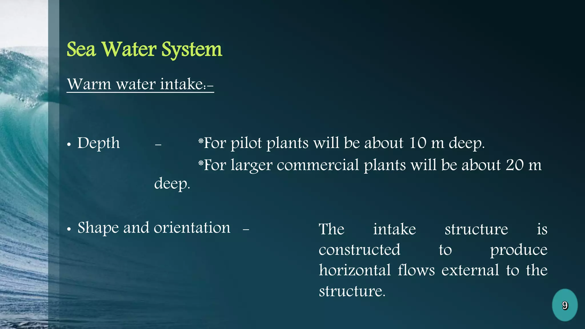 Ocean thermal energy conversion | PPTX