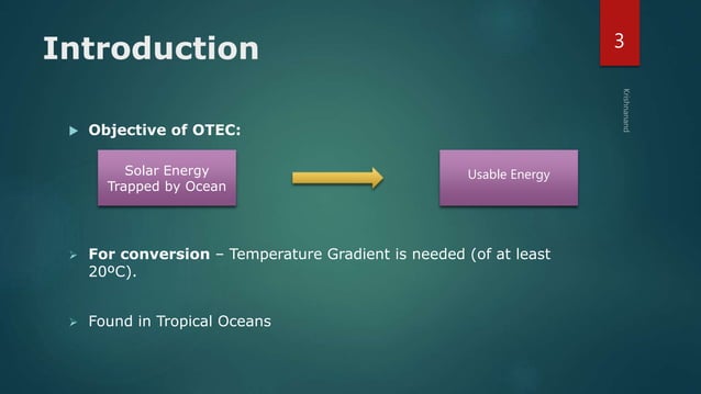 Ocean Thermal Energy Conversion (OTEC) | PPTX