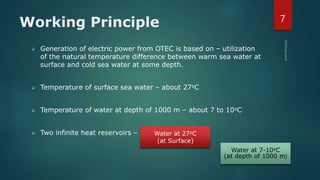 Ocean Thermal Energy Conversion (OTEC) | PPTX