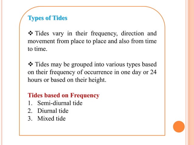 ocean tide ppt pragati.pptx | Geography | Science