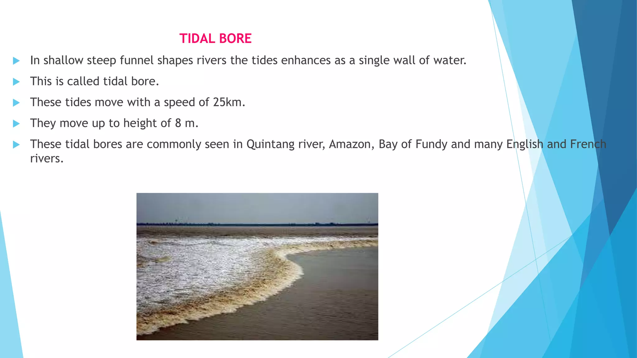 Ocean tides, types and theories | PPTX