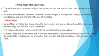 Ocean tides, types and theories | PPTX