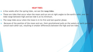 Ocean tides, types and theories | PPTX
