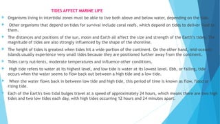 Ocean tides, types and theories | PPTX