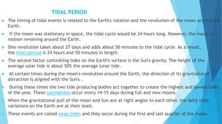 Ocean tides, types and theories | PPTX