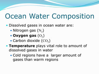 Ocean Water and Currents PPT LESSON | PPTX