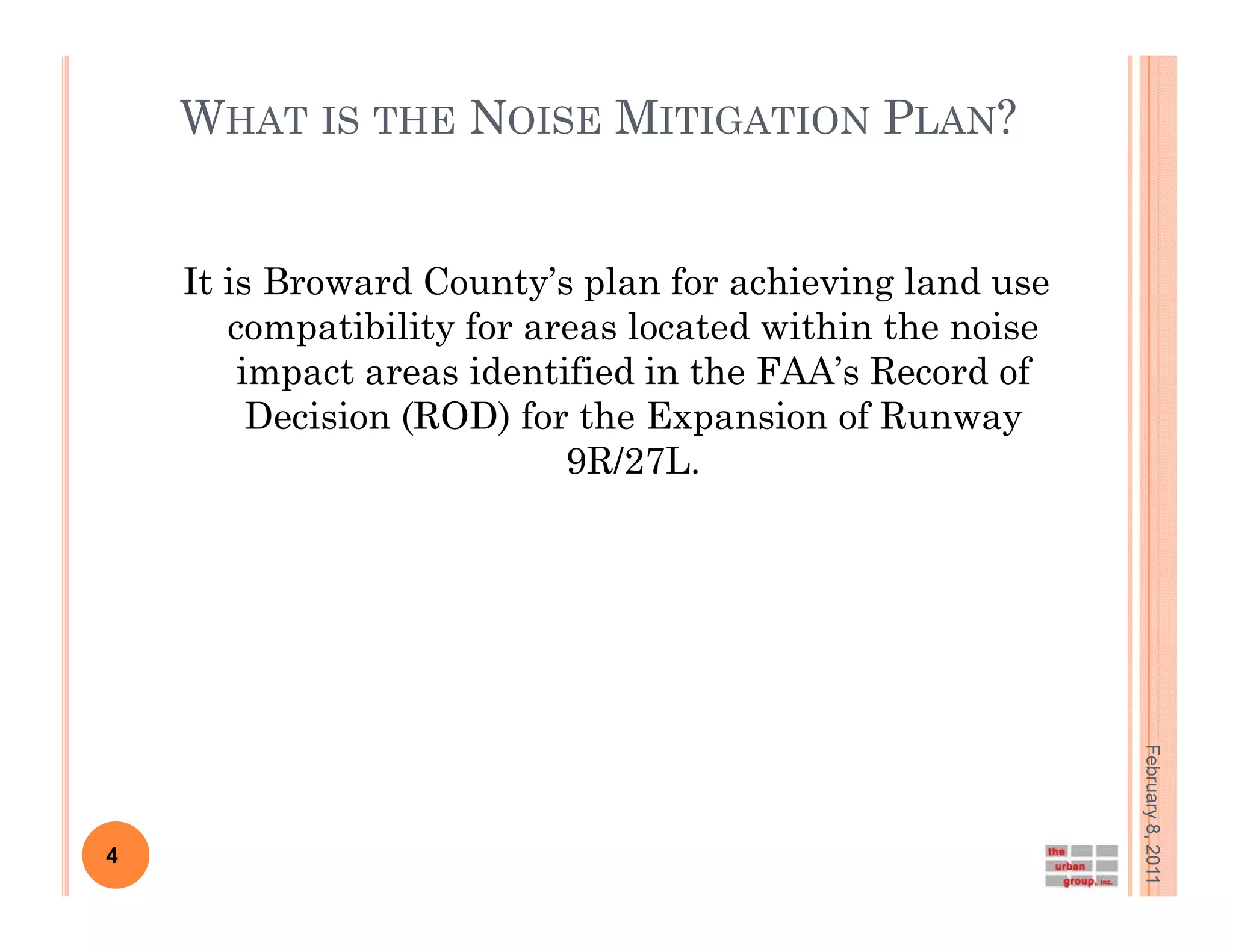 Proposed Noise Mitigation Plan - Ocean Waterway MHP | PPT