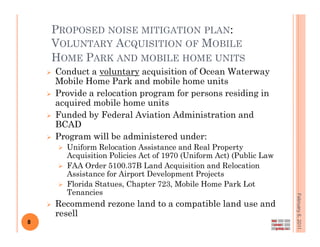 Proposed Noise Mitigation Plan - Ocean Waterway MHP | PPT