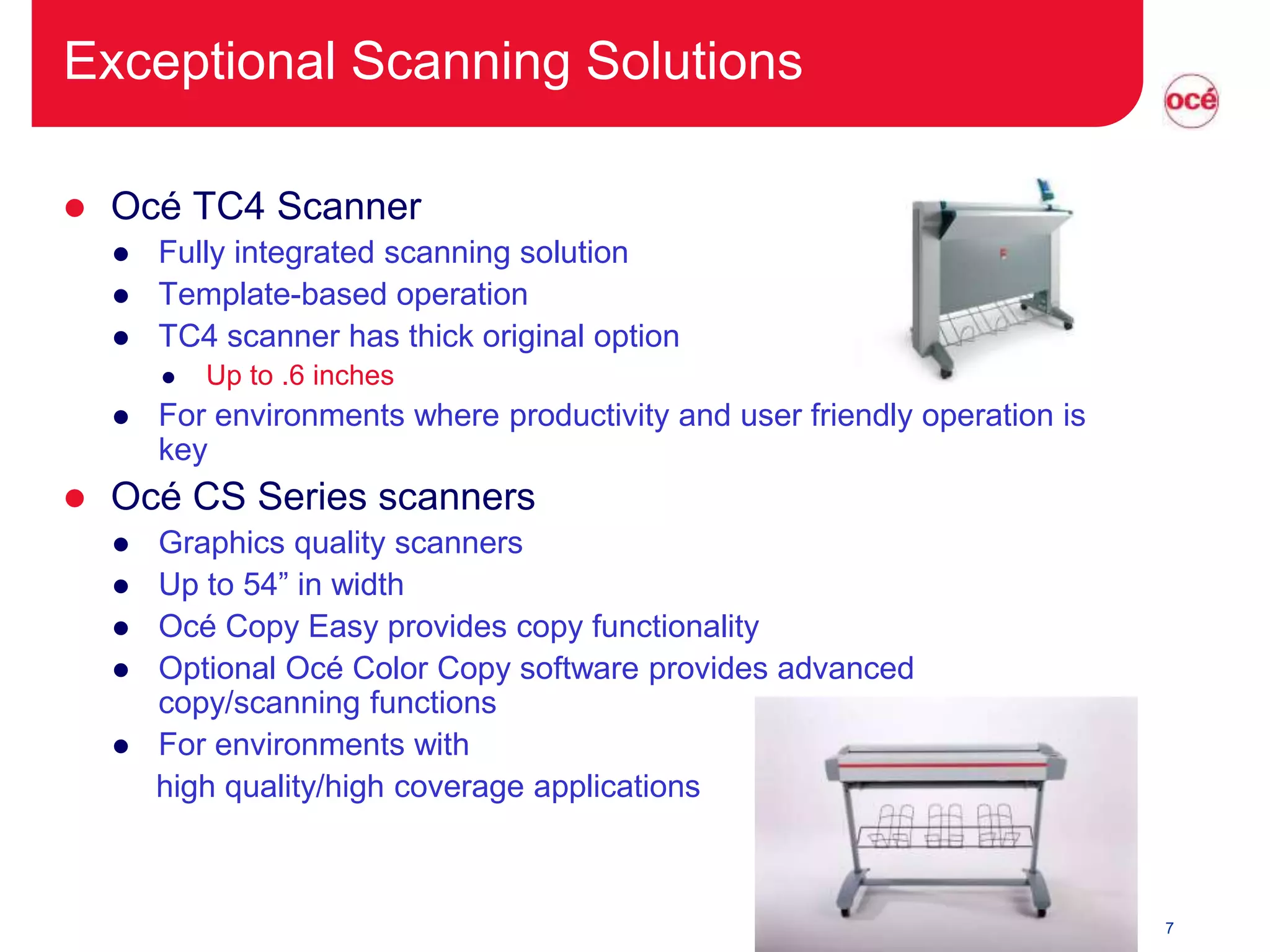 Oce ColorWave 650 product overview slide show | PPT