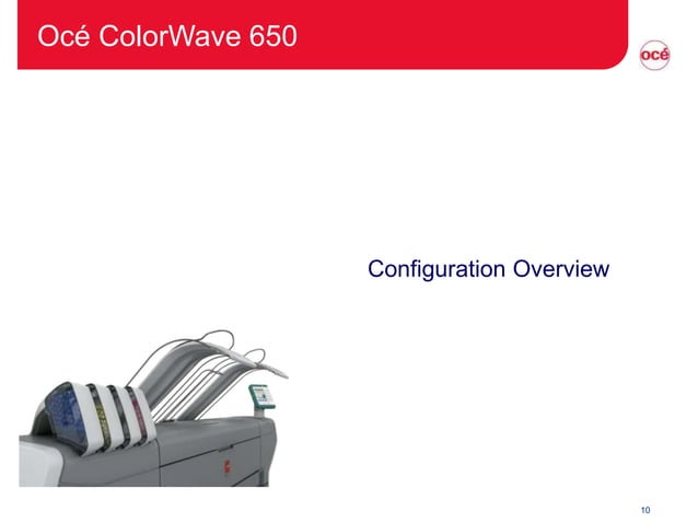 Oce ColorWave 650 product overview slide show | PPT