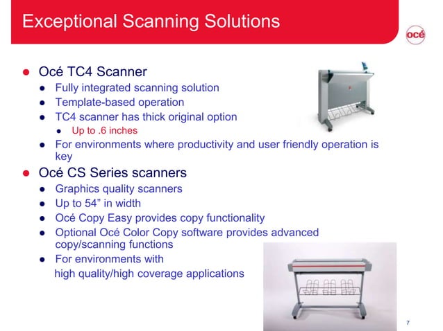 Oce ColorWave 650 product overview slide show | PPT