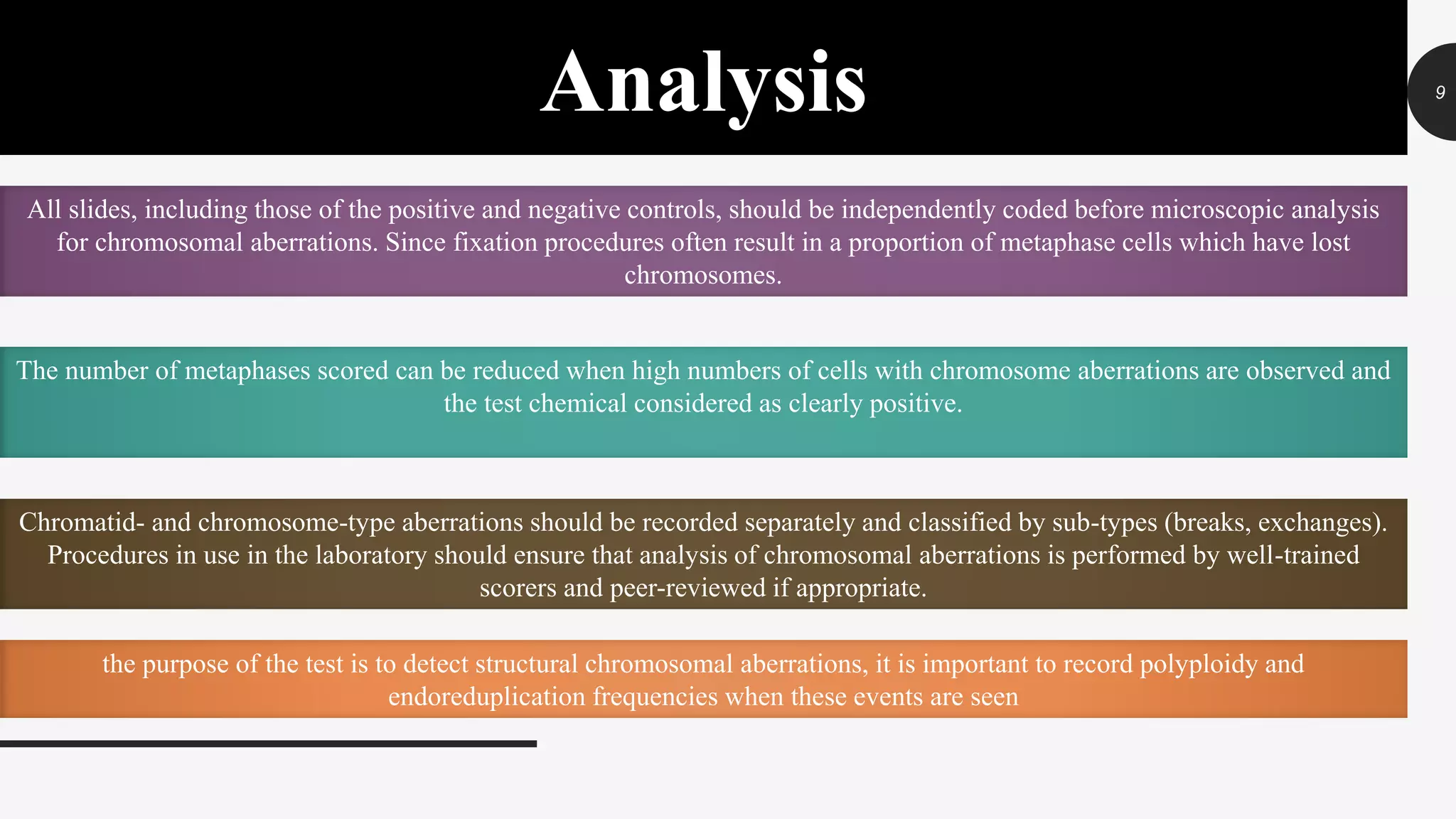 Oced 473 chromosomal aberration | PPTX