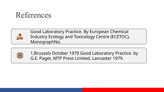 OCED-Principles of Good Laboratory Practices | PPTX