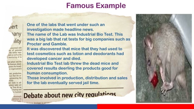 OCED-Principles of Good Laboratory Practices | PPTX