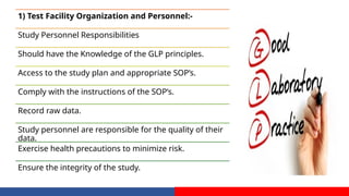 OCED-Principles of Good Laboratory Practices | PPTX