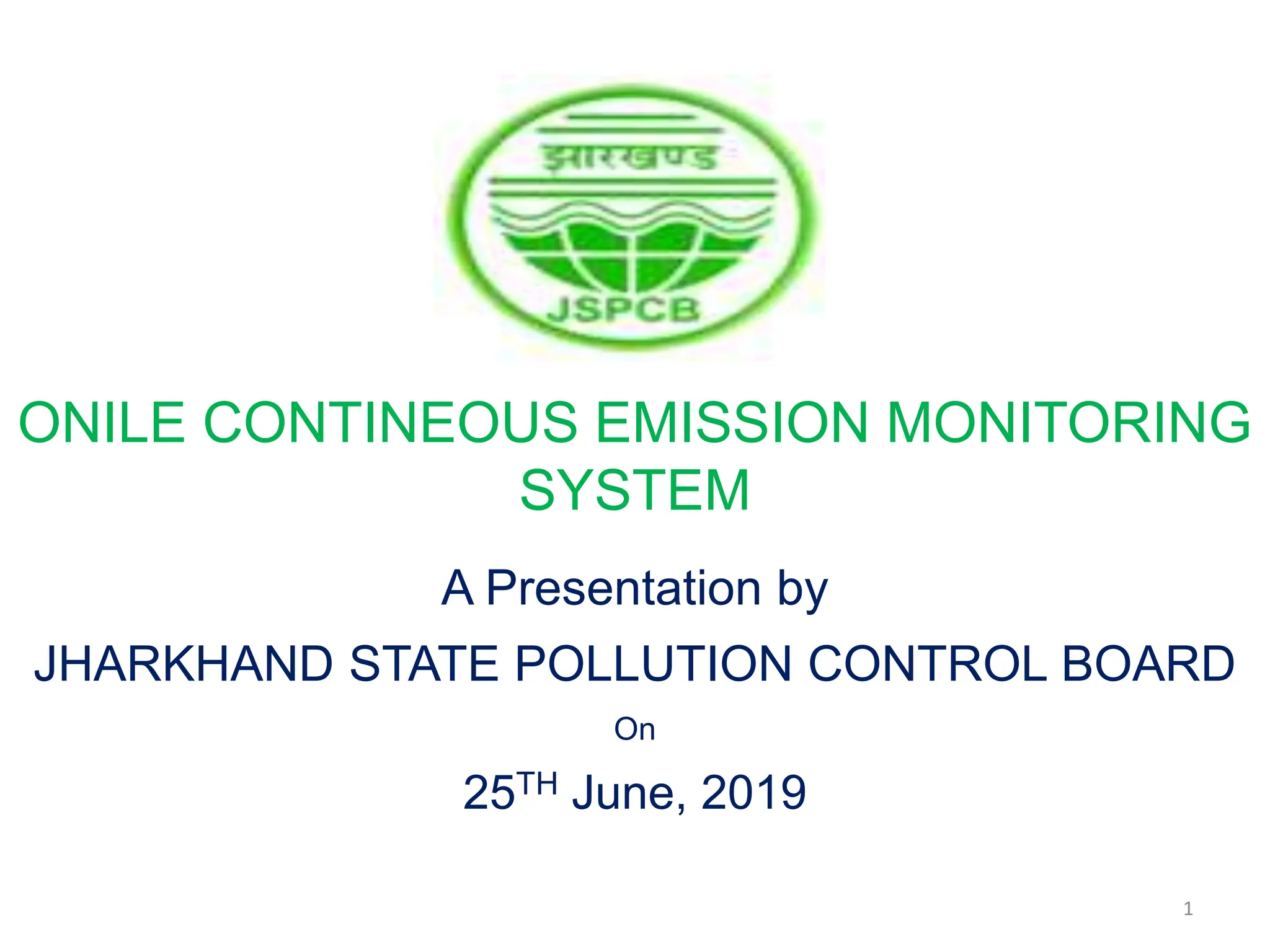 ONLINE CONTINUOUS EFFLUENT MONITORING SYSTEM - CENTRAL POLLUTION ...