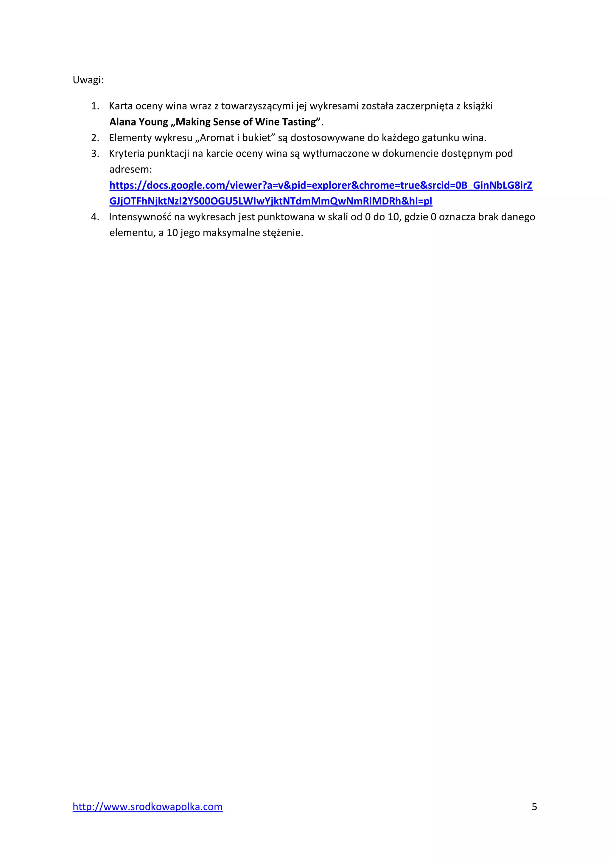 Ocena win ze szczepu sangiovese | PDF