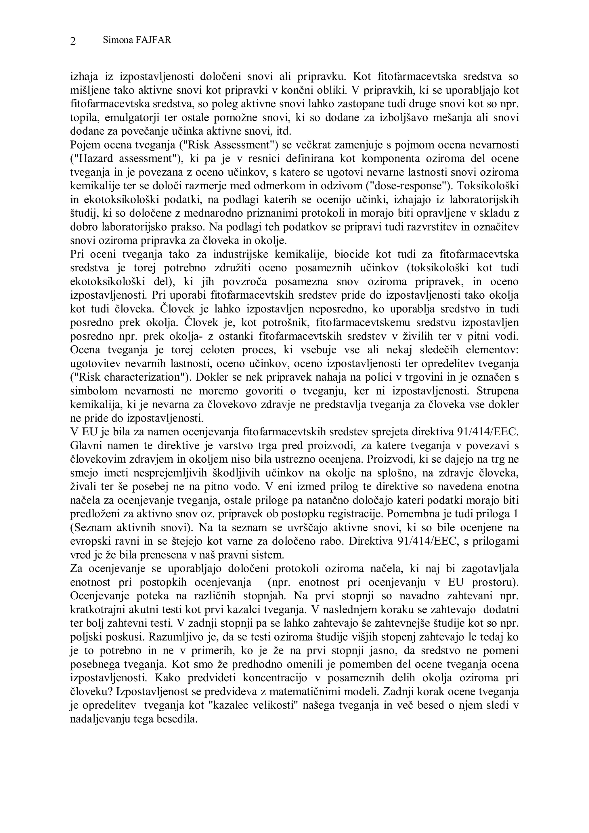 Ocenjevanje ffs fajfar 03 | PDF