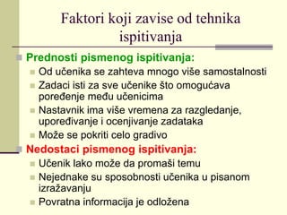 Ocenjivanje znanja | PPT