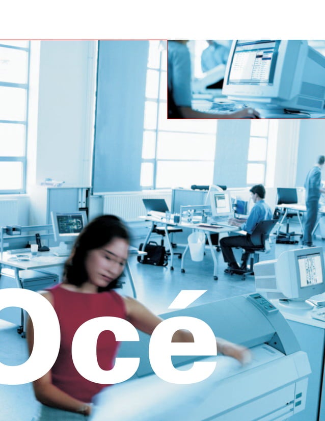 Oce TDS 400 Ozalit Makinası - GenisFormat.Com