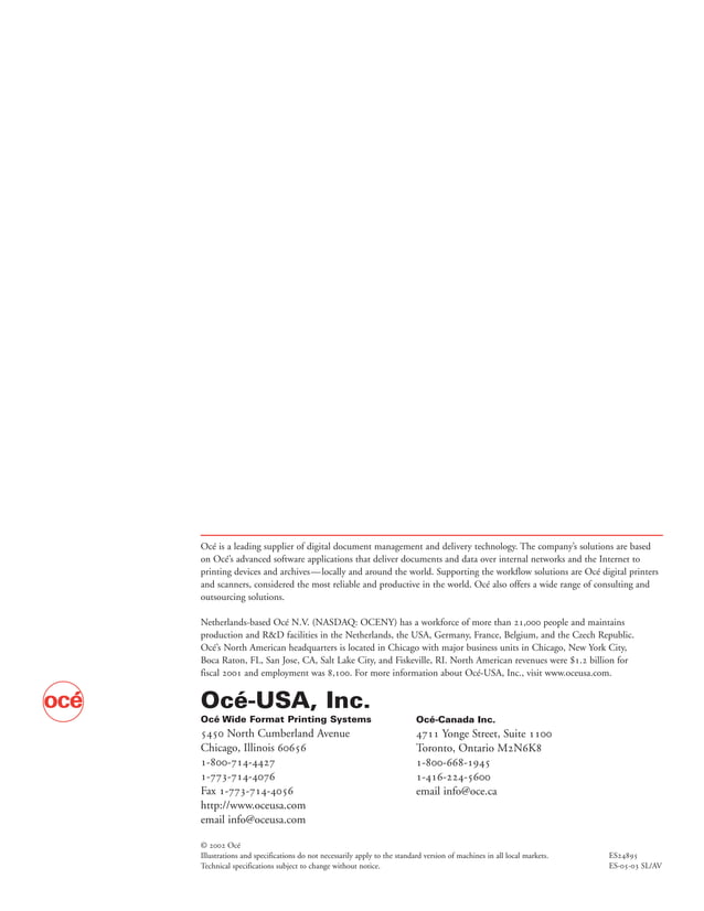 Oce TDS 400 Ozalit Makinası - GenisFormat.Com | Free Download