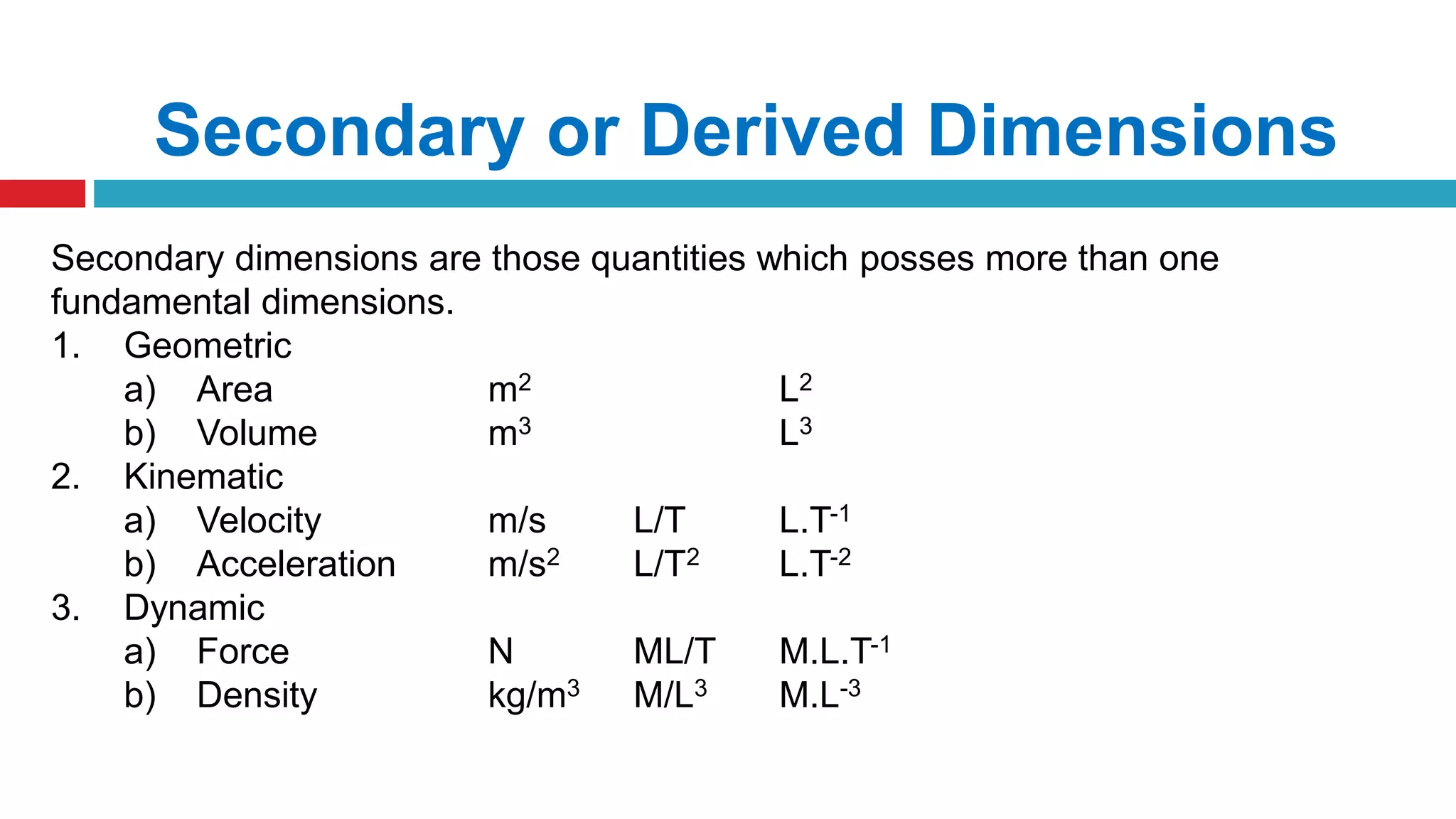 Dimesional Analysis | PPTX