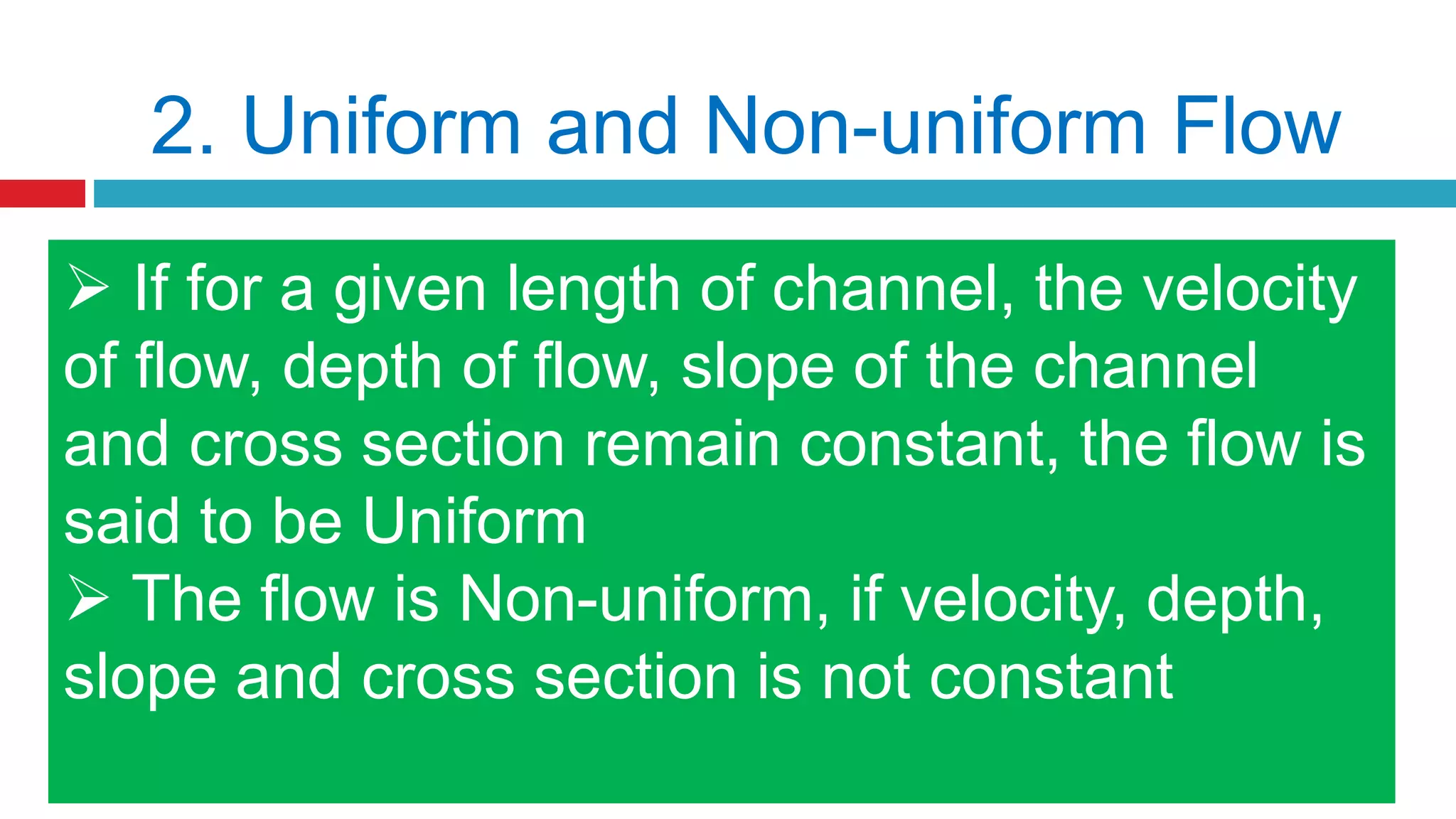 Open Channel Flow | PPTX