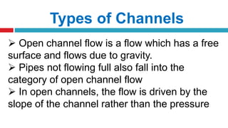 Open Channel Flow | PPTX