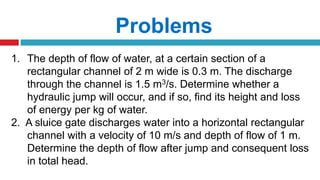 Open Channel Flow | PPT