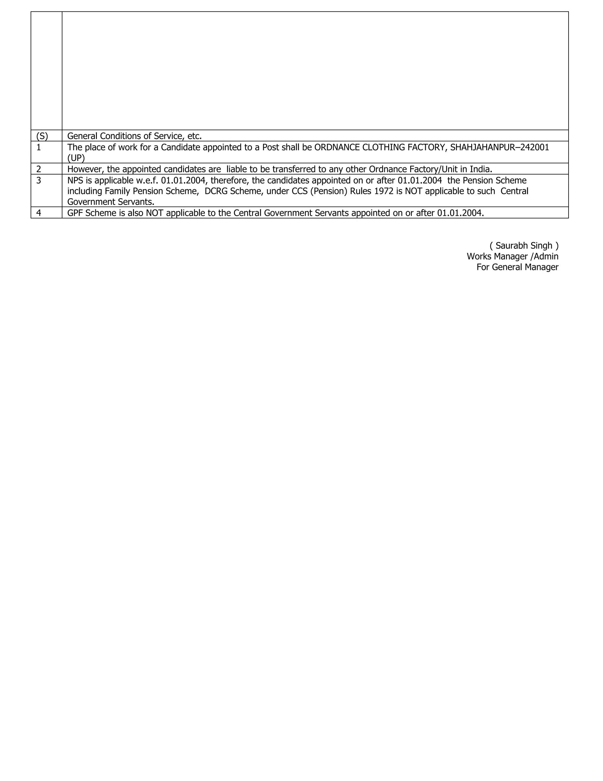 OCF Notification 2015 | PDF