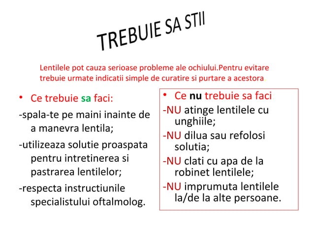 Ochiul. defecte de vedere | PPT