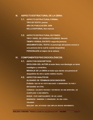 analisis del poema | DOCX