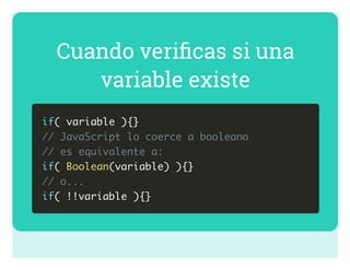 Ocho cosas que debes saber de JavaScript | PDF