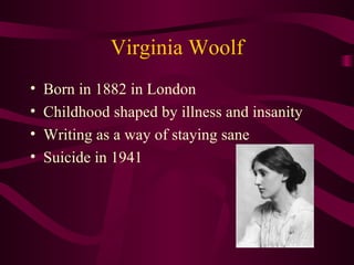 O Chong Hui And Virginia Woolf | PPT