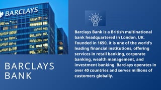 Organizational Cultural Index Analysis on Barclays Bank (Hofstede Model ...