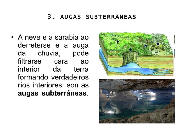 O ciclo da auga | PPT