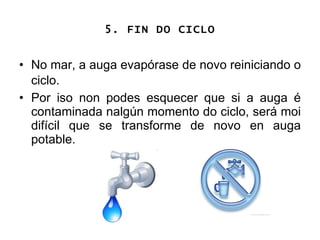 O ciclo da auga | PPT