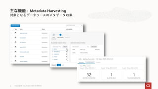 OCI Data Catalog Overview 2021年5月版 | PPTX