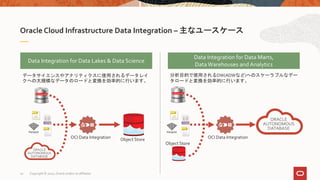 [旧版]OCI Data Integration Overview 2020年7月版 | PPTX