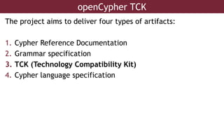 openCypher Technology Compatibility Kit (TCK) | PDF | Databases | Computer Software and Applications