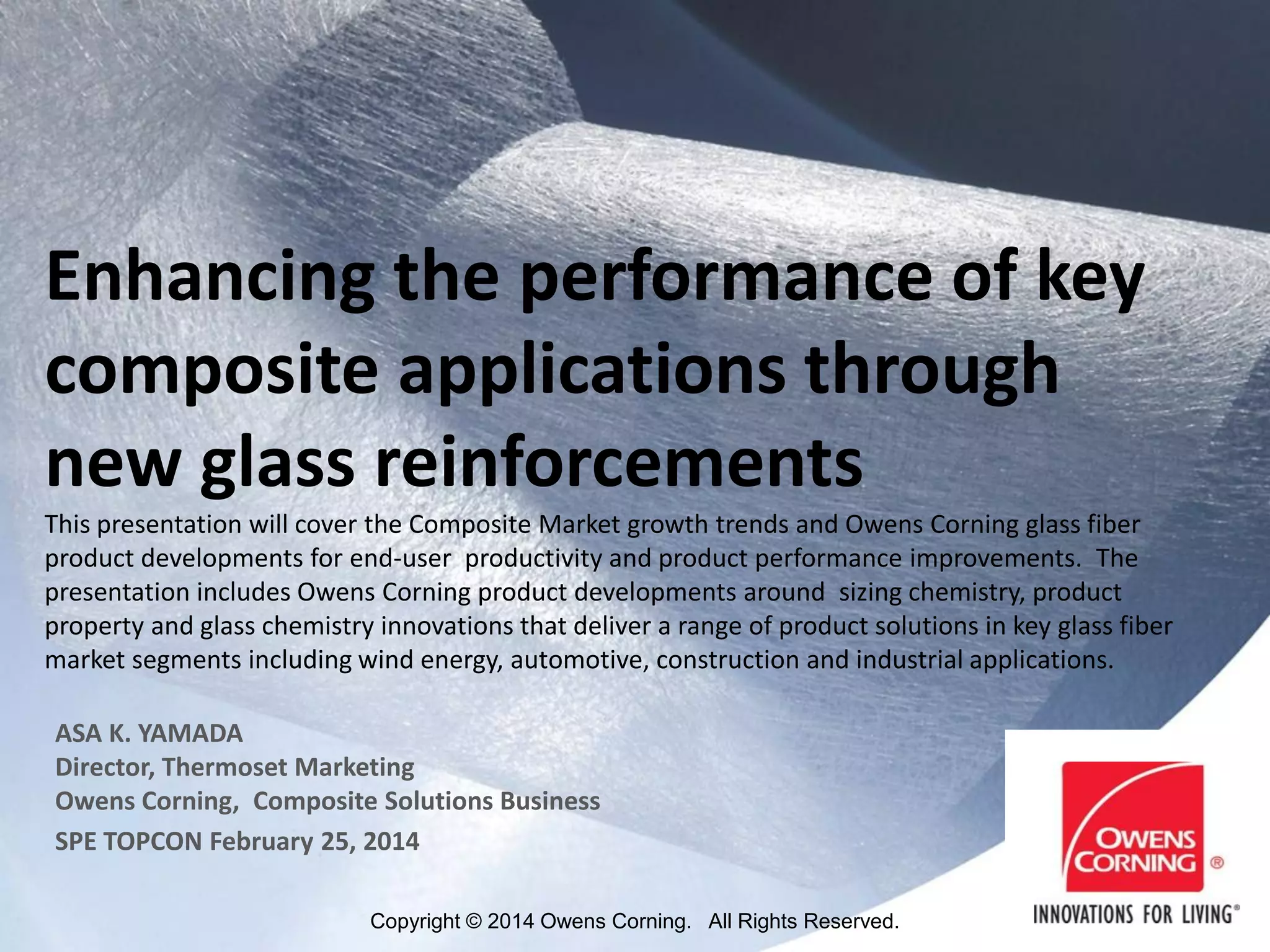 Enhancing the performance of key composite applications through new ...
