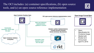 Oci overview and certification program for cncf 2017 12-04 final | PPT