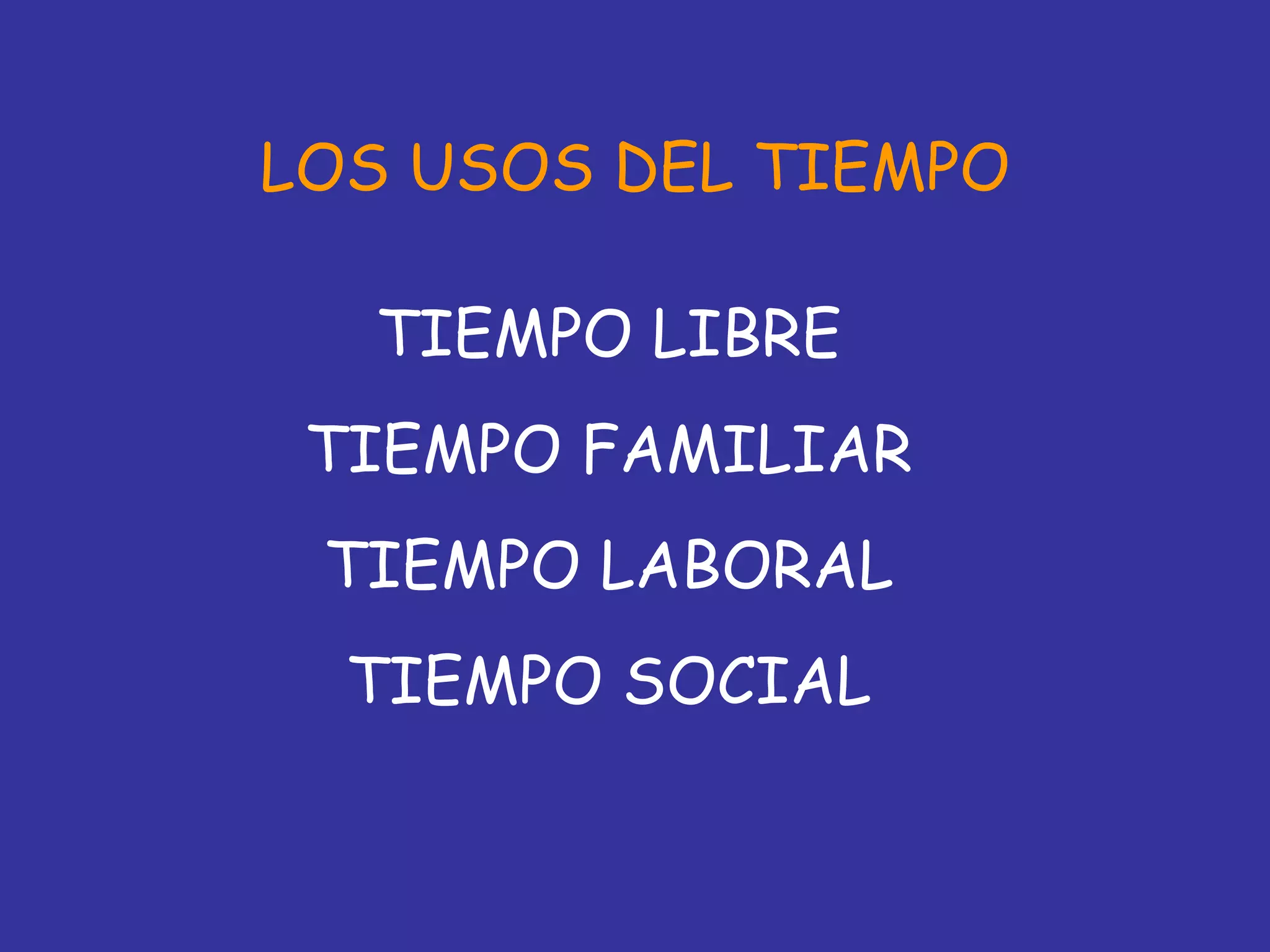 Ocio Y Tiempo Libre | PPT
