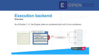 runC – Open Container Initiative | PPTX | Operating Systems | Computer Software and Applications