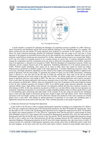 Coarse Grain Reconfigurable Floating Point Unit | PDF