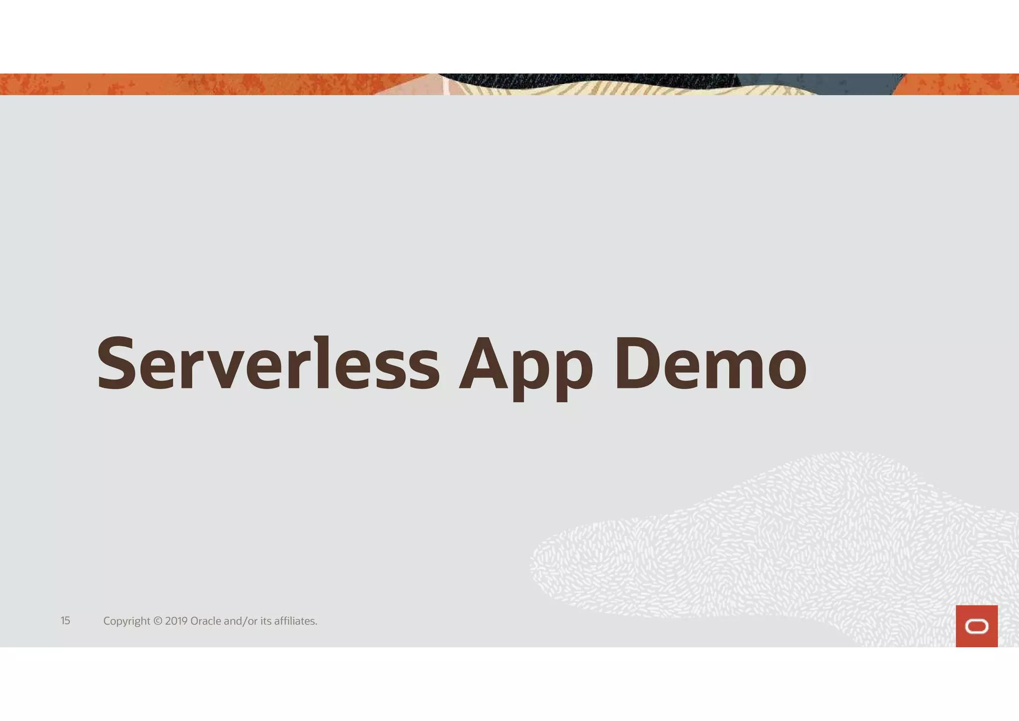OCI serverless introduction | PPT