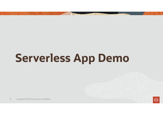 OCI serverless introduction | PPT