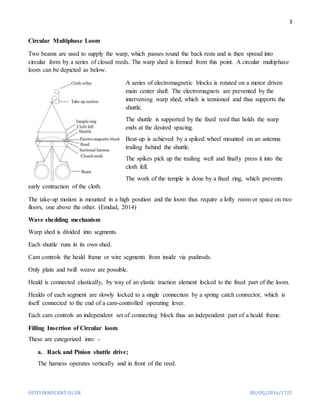 MULTIPHASE WEAVING MACHINES | DOCX